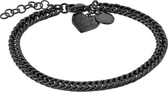Liebeskind Armband Broken Heart Edelstahl IP Black