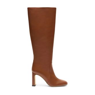 Stuart Weitzman Babette Tubo Boot 85 - - Shoes - Damen - Braun - 35 1/2 EU