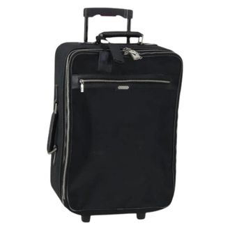 Ferragamo Sac de voyage en toile Pre-owned - Femme - Pre-owned - Noir - Taille: ONE Size