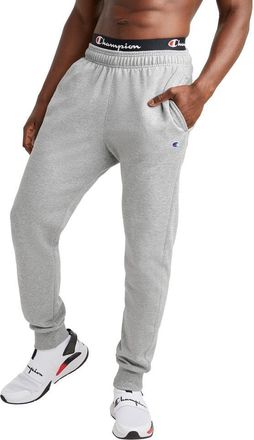 Champion Herren Powerblend Retro Fleece Jogger Pant Unterhose, Oxford-Grau, XX-Large