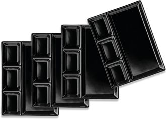 M&auml;ser Fondueteller, Porzellan