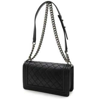 Chanel Pre-owned Vintage Ledertasche - - Pre-owned - Damen - Schwarzk - ONE SIZE