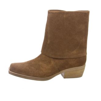 Gabor Leder-Stiefelette - - Shoes - Damen - Braun - 38 EU