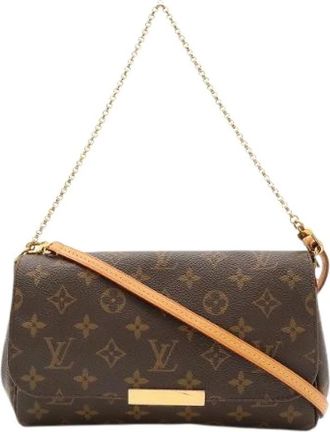 Louis Vuitton Pre-owned Favorite MM Monogram sac bandouli&egrave;re 2 en 1 - Femme - Pre-owned - Brun - Taille: ONE Size