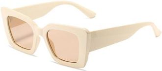 Generic Lunettes De Soleil D&eacute;coratives For Hommes Et Femmes, Id&eacute;ales For Les D&eacute;placements Quotidiens Ou Vacances(Beige)