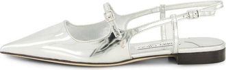 Jimmy Choo London Damen Slingback-Ballerina aus Leder DIDI FLAT