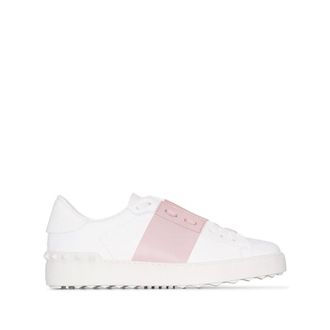 Valentino Garavani Femme, Chaussures, Blanc, Taille: 37 1/2 EU Open Baskets