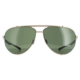 Porsche Design Aviator Herren Licht Gold Schwarz Gr&uuml;n P8920