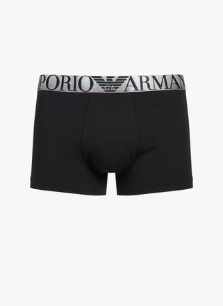 Emporio Armani Boxer uni en coton m&eacute;lang&eacute;