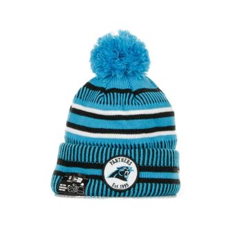 New Era Sportliche Pom Pom M&uuml;tze in Teamfarben - - Accessories - Herren - Blau - ONE SIZE