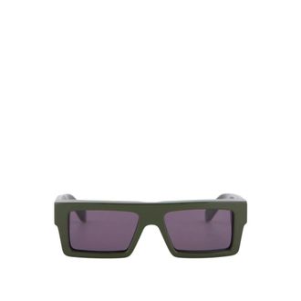 Off-white Ruby Rechteckige Sonnenbrille - - Accessories - Herren - Gr&uuml;n - ONE SIZE