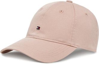 Tommy Hilfiger Cap Essential Flag Soft Cap AW0AW17632 Rosa