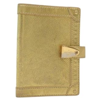 Louis Vuitton Portefeuille doccasion - Femme - Pre-owned - Jaune - Taille: ONE Size