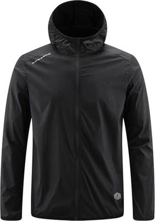 Generic Veste De Protection Solaire pour Hommes, Sweat À Capuche Léger En Soie Glacée, Sweat À Capuche