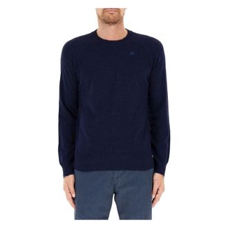 K-Way Woll-Kaschmir-Strickwaren - - Knitwear - Herren - Blau - M