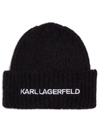 Karl Lagerfeld bonnet Essential - Noir