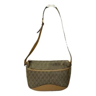 Gucci Sac bandouli&egrave;re vintage Pre-owned - Femme - Pre-owned - Beige - Taille: ONE Size