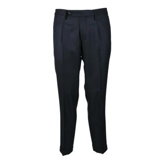 Michael Coal Wollmischung Stylische Hose - - Trousers - Herren - Blau - W42