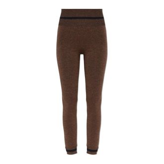 The Upside Femme, Pantalons, Brun, Taille: 38 FR Pantalon midi c&ocirc;tel&eacute; sans coutures 63 cm