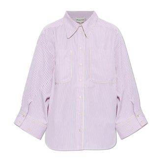 Munthe Femme, Blouses et Chemises, Rose, Taille: 38 FR Voyage Shirt