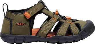 Keen Kinder Sandalen SEACAMP II CNX Y-DARK OLIVE/GOLD FLAME