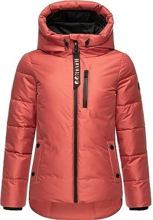 Navahoo Veste dhiver matelassée pour femme Krümelein XS à 3XL, rot, L