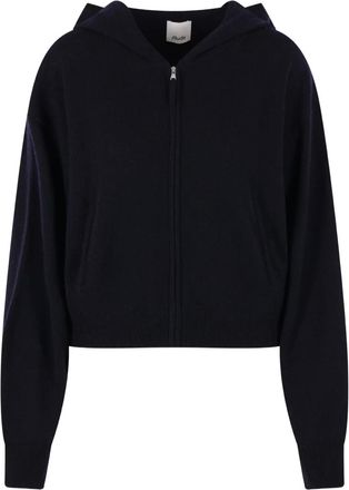 Allude hoodie &agrave; fermeture zipp&eacute;e - Noir
