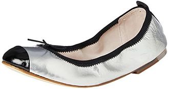 Bloch Femme Luxury Ballet Flat Ballerines, Argenté, 35.5 EU