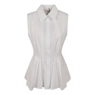Max Mara Damen, Blusen & Hemden, Wei&szlig;, SGr&ouml;&szlig;e