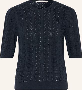 Lanius Lanius Strickshirt blau