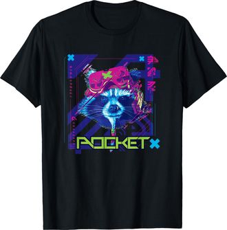 MARVEL s Guardians of the Galaxy Video Game Rocket Racoon T-Shirt