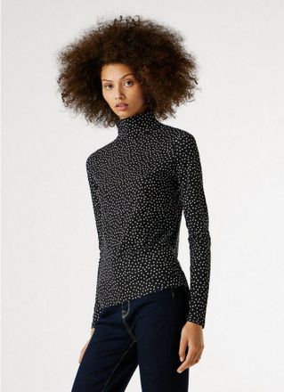 Pepe Jeans London Langarmshirt BIBI mit Stehkragen