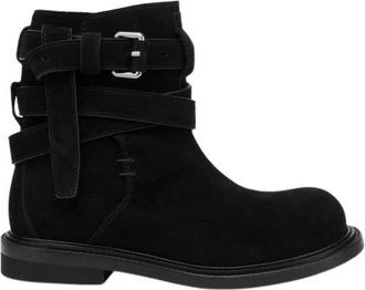 Moschino unisex, Chaussures, Noir, Taille: 43 EU Bottines en daim