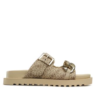 Guess Pantoletten Guess Fatema2 FL6FT2 FAL03 Braun