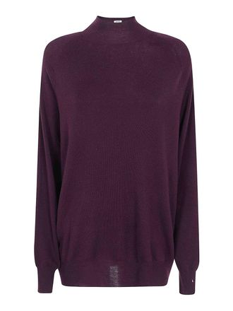 Aspesi Pull Col Rond - Rouge