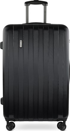 Bugatti Lima Hartschalenkoffer 77,5x52x31,5 cm, 91,7L, 4-Rollen mit TSA-Schloss, Schwarz
