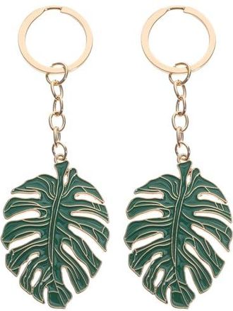 IFUNDOM Lot de 2 Porte-Cl&eacute;s Pendentifs en Alliage Forme Carapace de Tortue Accessoires D&eacute;corations pour F&ecirc;te Hawa&iuml;enne et Voiture