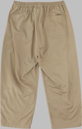 Maison Margiela Low-Crotch Cotton Trousers - Beige