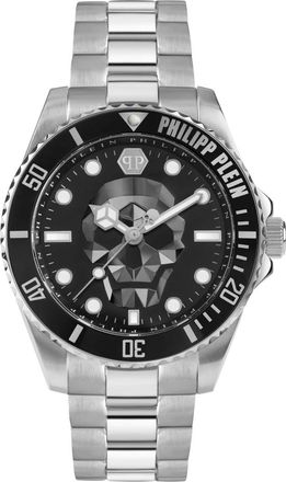 Philipp Plein Homme, Accessoires, Gris, Taille: ONE Size Skull Diver