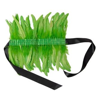 Generic &Eacute;charpe 2026 pour femme style gothique avec plumes Noir Accessoire de bal de fin dann&eacute;e, d&eacute;corations de costume, vert menthe, Taille unique