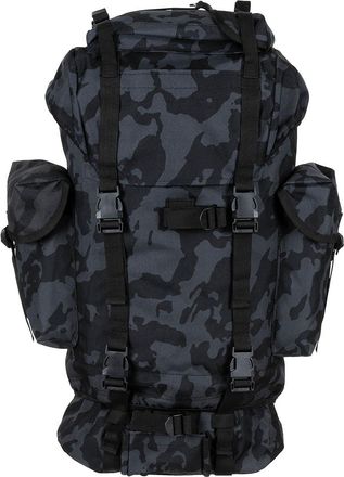 MFH BW Kampfrucksack, 65 l, Alu-Aussteifung (night-camo, 65L)