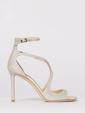 Jimmy Choo London Sandales &agrave; Talons JIMMY CHOO Femme couleur Argent