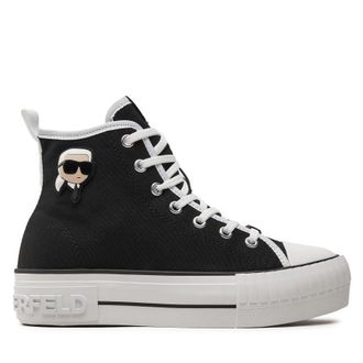 Karl Lagerfeld Sneakers aus Stoff KARL LAGERFELD KL60444 Schwarz
