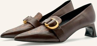 Lottusse Lottusse Mokassin Cort braun