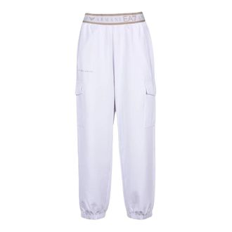 Emporio Armani Tuta Hose - - Trousers - Damen - Wei&szlig; - M