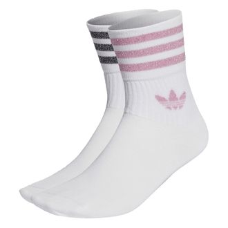 adidas Socken Mid-Cut Glitter Crew 2 Pairs