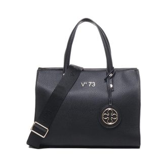 V&deg; 73 Ecoleather Schwarze Tasche mit Verstellbarem Gurt - - Bags - Damen - Schwarzk - ONE SIZE