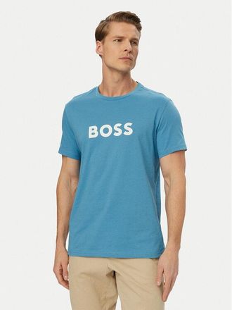 HUGO BOSS T-Shirt 50491706 T&uuml;rkisfarben Regular Fit