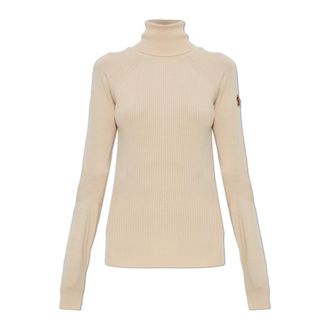 Moncler Grenoble Apres-Ski Rollkragenpullover - - Knitwear - Damen - Beige - S