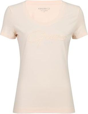 Guess T-shirt imprim&eacute; en coton m&eacute;lang&eacute;